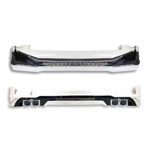 Front and Rear Down Spoiler for Toyota Land Cruiser FJ200 2016-2019 ...