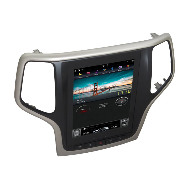 Jeep Grand Cherokee Android Monitor Tesla Screen | Caronic.com