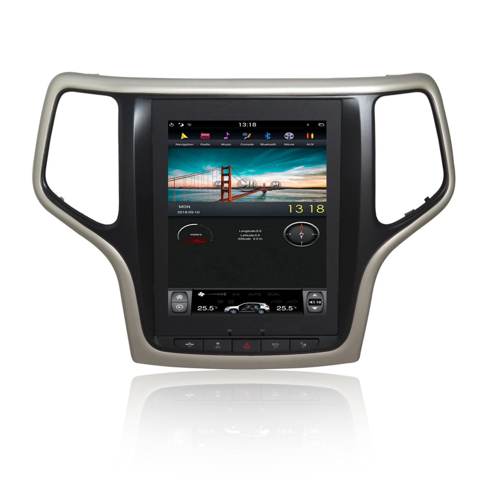 Jeep Grand Cherokee Android Monitor Tesla Screen | Caronic.com