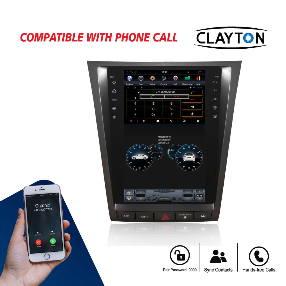 Lexus GS 250/300/350 Tesla Style Android Monitor