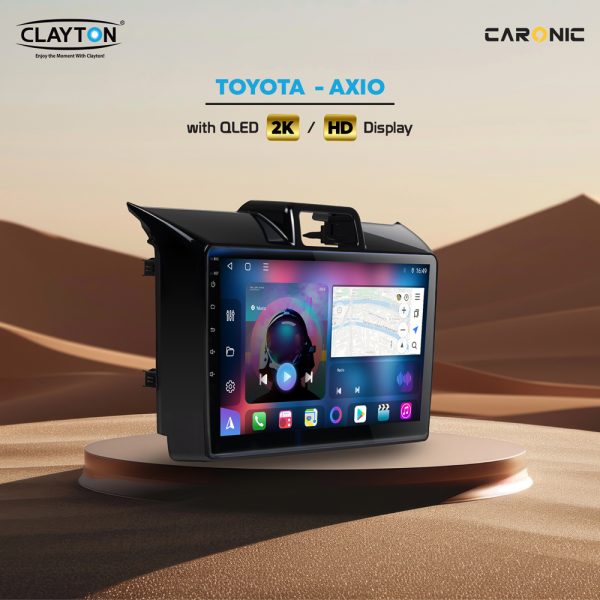 Toyota Axio Android Head Unit QLED Display