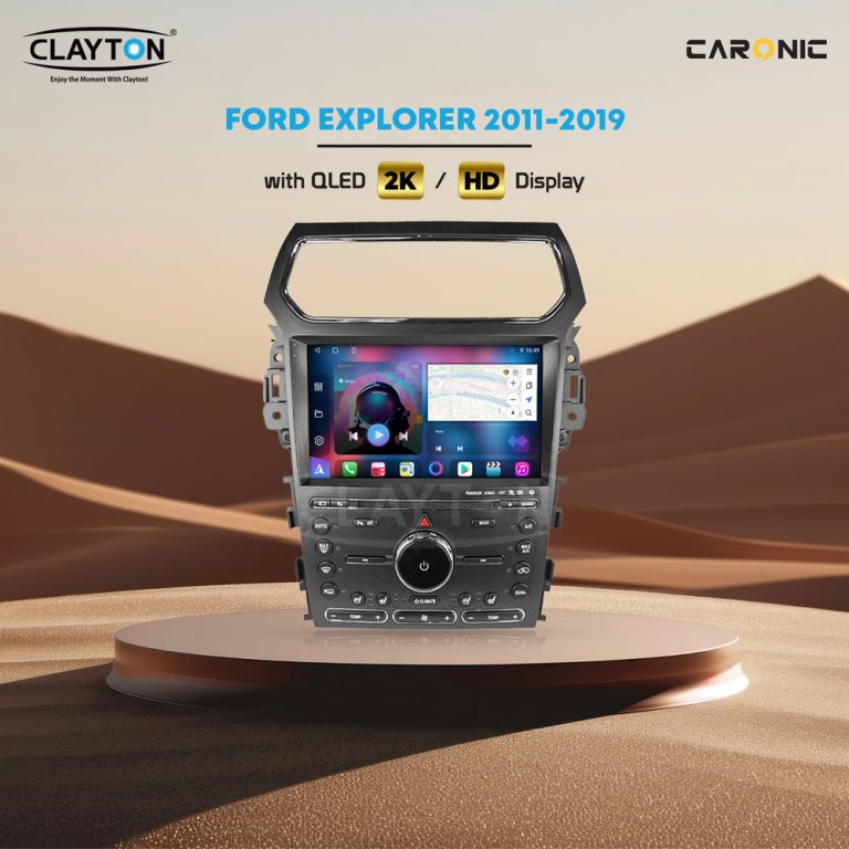 2011-2019 Ford Explorer Android Head Unit QLED Display
