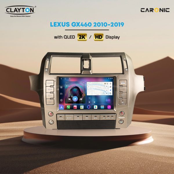 Clayton LEXUS GX460 2010-2019 (9-inch) Android Head Unit QLED Display ...
