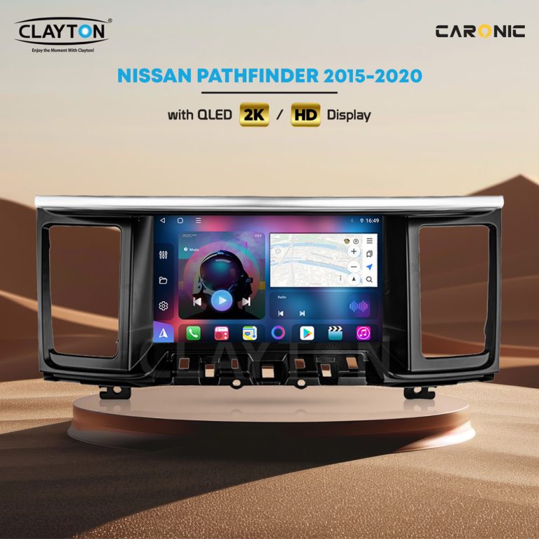 2015-2020 Nissan Pathfinder Android Head Unit QLED Display