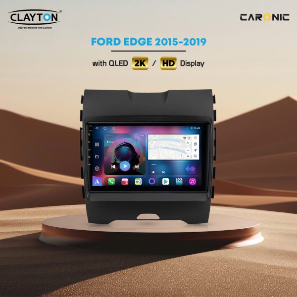 2015-2019 Ford Edge Android Full Unit QLED Display Car Radio with ...