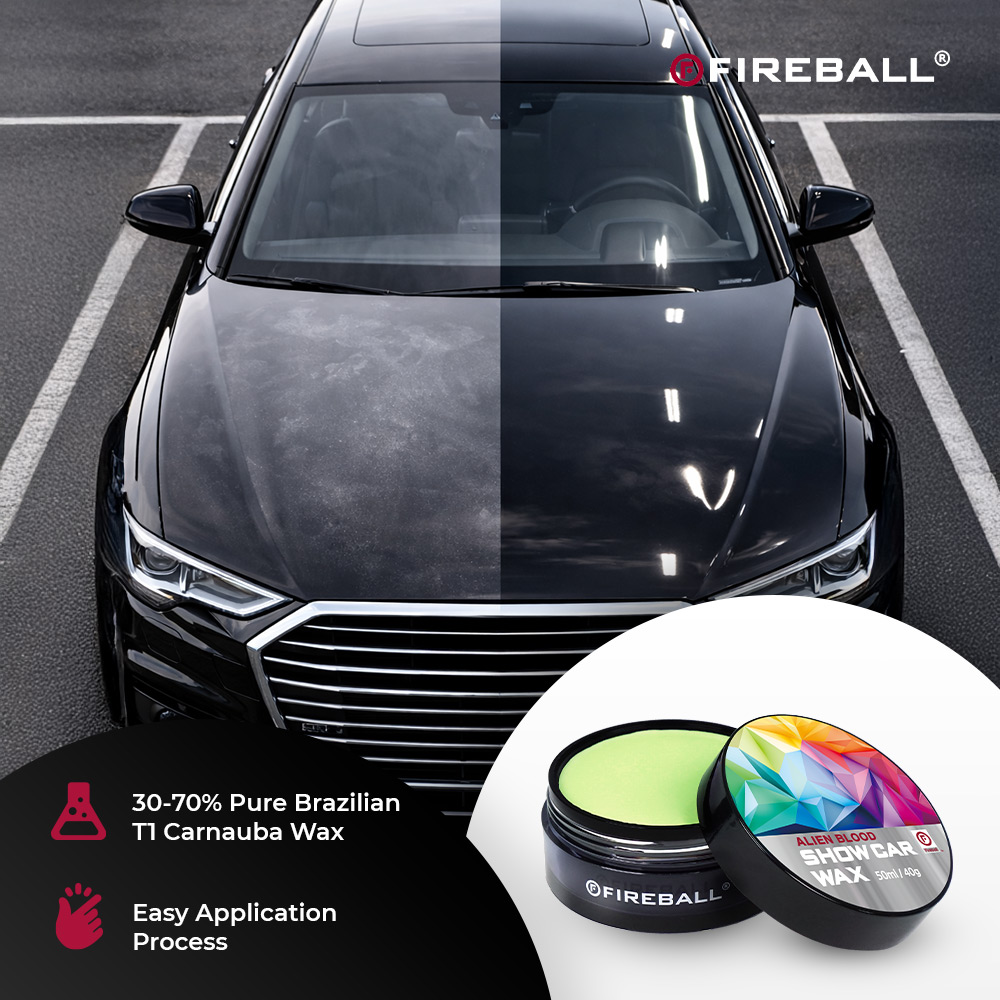 Fireball Alien’s Blood Wax (Show Car) 150 ml delivers extreme wet gloss ...