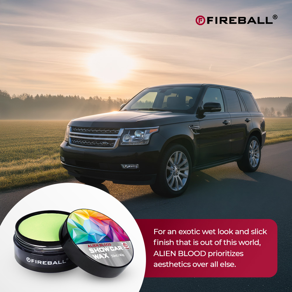 Fireball Alien’s Blood Wax (Show Car) 150 ml delivers extreme wet gloss ...