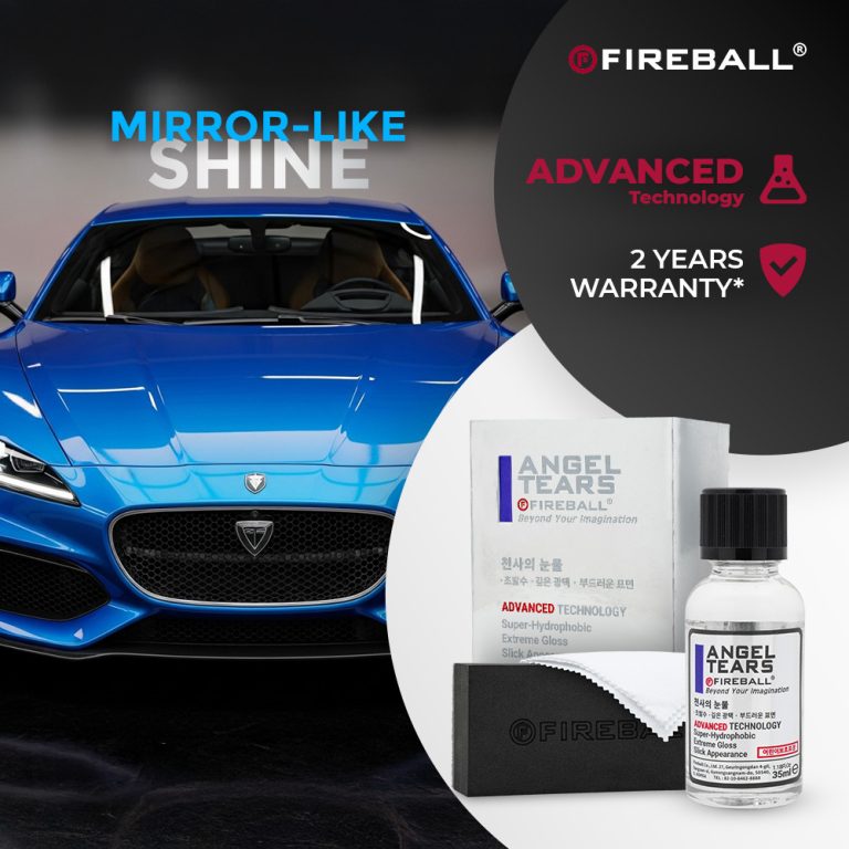 Fireball Angel Tears Ceramic Coating 35ml-Advanced Hydrophobic ...