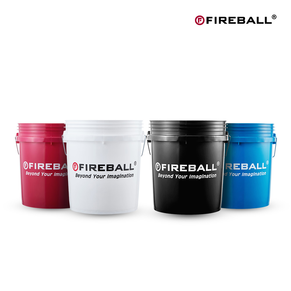 Fireball Wash Bucket 18L, Heavy-Duty Detailing Bucket with Space-Saving ...
