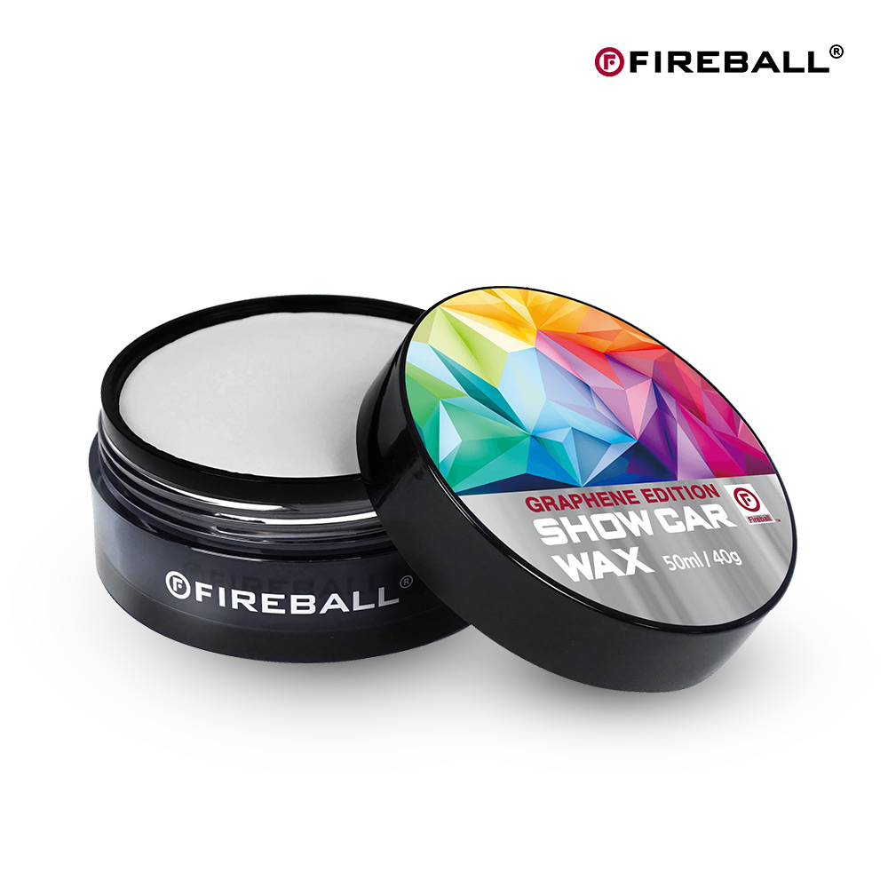 FIREBALL Graphene Wax (Show Car) 150 ml, High Gloss Shine, Smooth ...