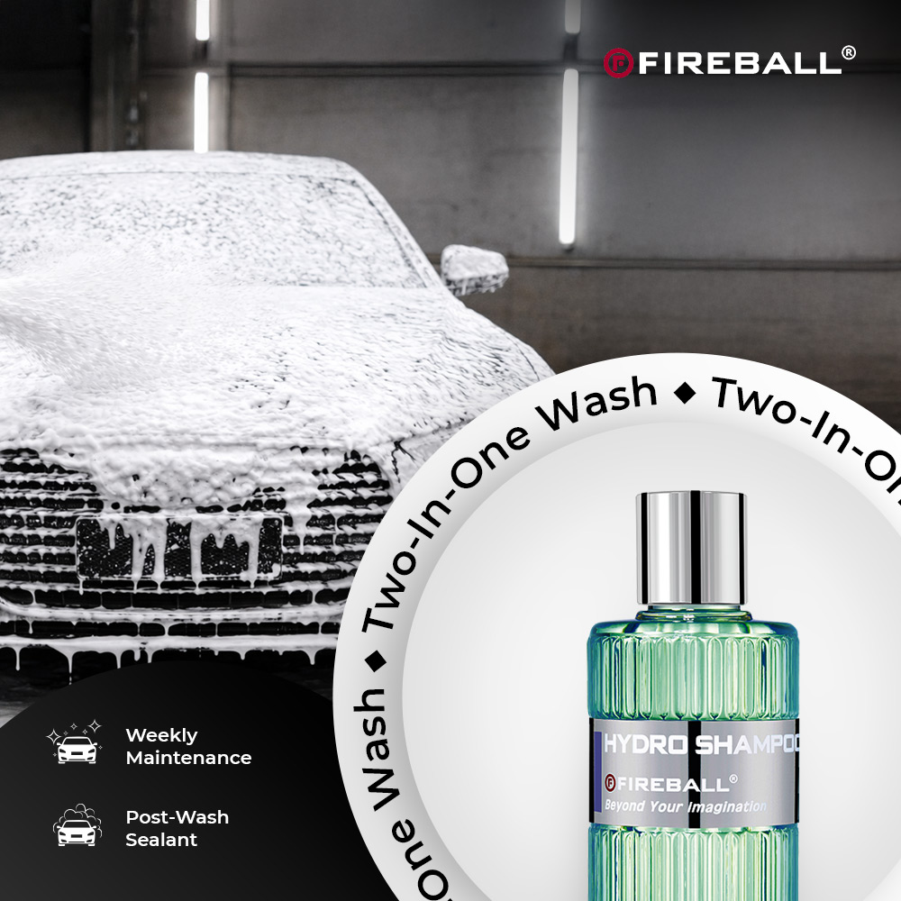 Fireball Hydro Shampoo 500 ml, pH neutral formula is safe on paintwork ...