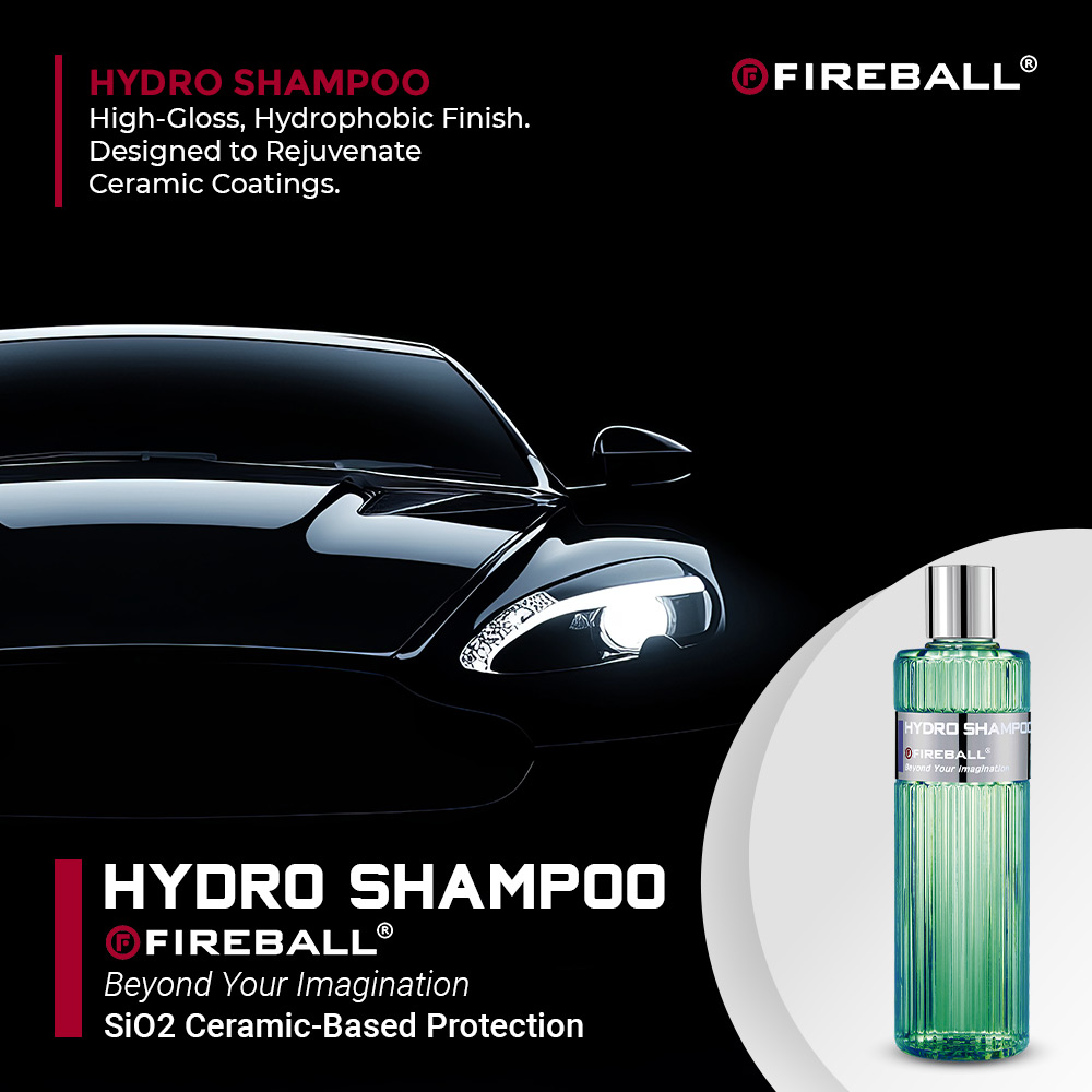 Fireball Hydro Shampoo 500 ml, pH neutral formula is safe on paintwork ...