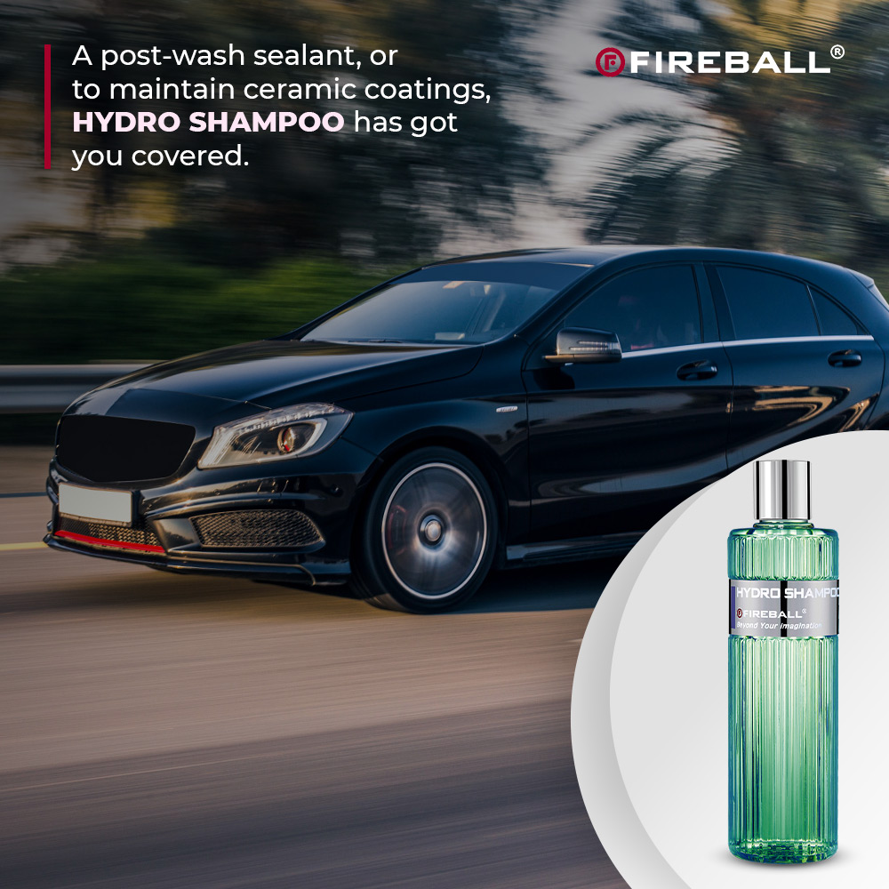 Fireball Hydro Shampoo 500 ml, pH neutral formula is safe on paintwork ...