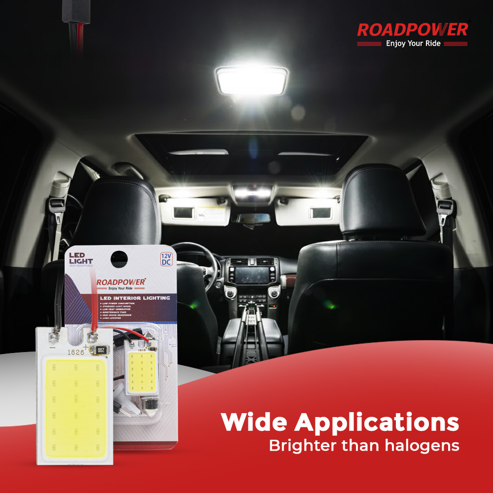 ROADPOWER (RP-ROOF-P2) Super Bright Car Interior and Roof SMD LED Light ...