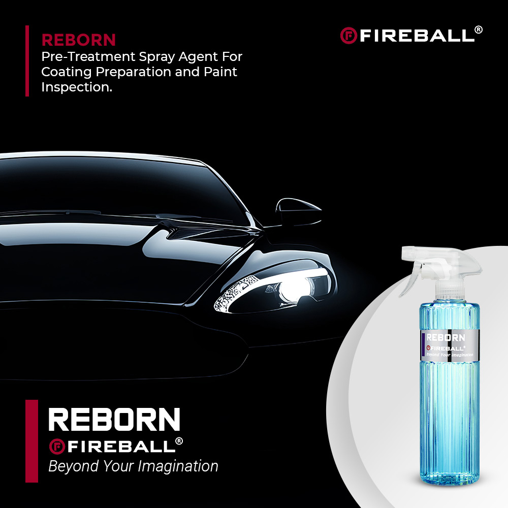 Fireball Reborn 500 ML, Paint Restorer Scratch Remover for Cars - Caronic