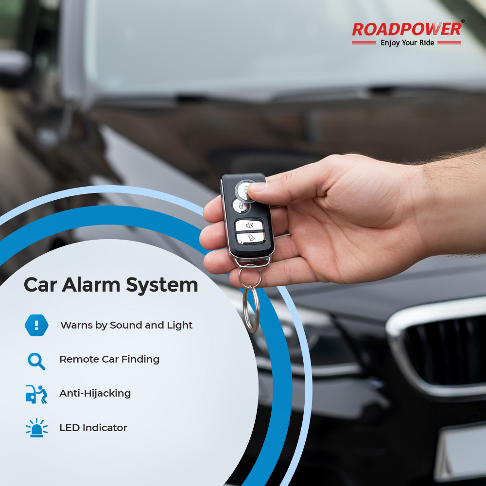 RoadPower (RP-RE-SCORP-340) Milano Scorpion Car Alarm, Keyless Entry ...