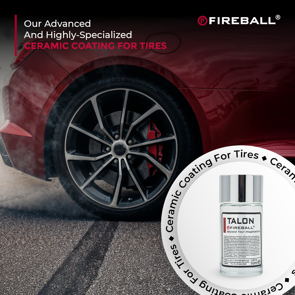 Fireball Talon Ceramic Wheel Coating 50ml-Extreme Heat & Brake Dust ...