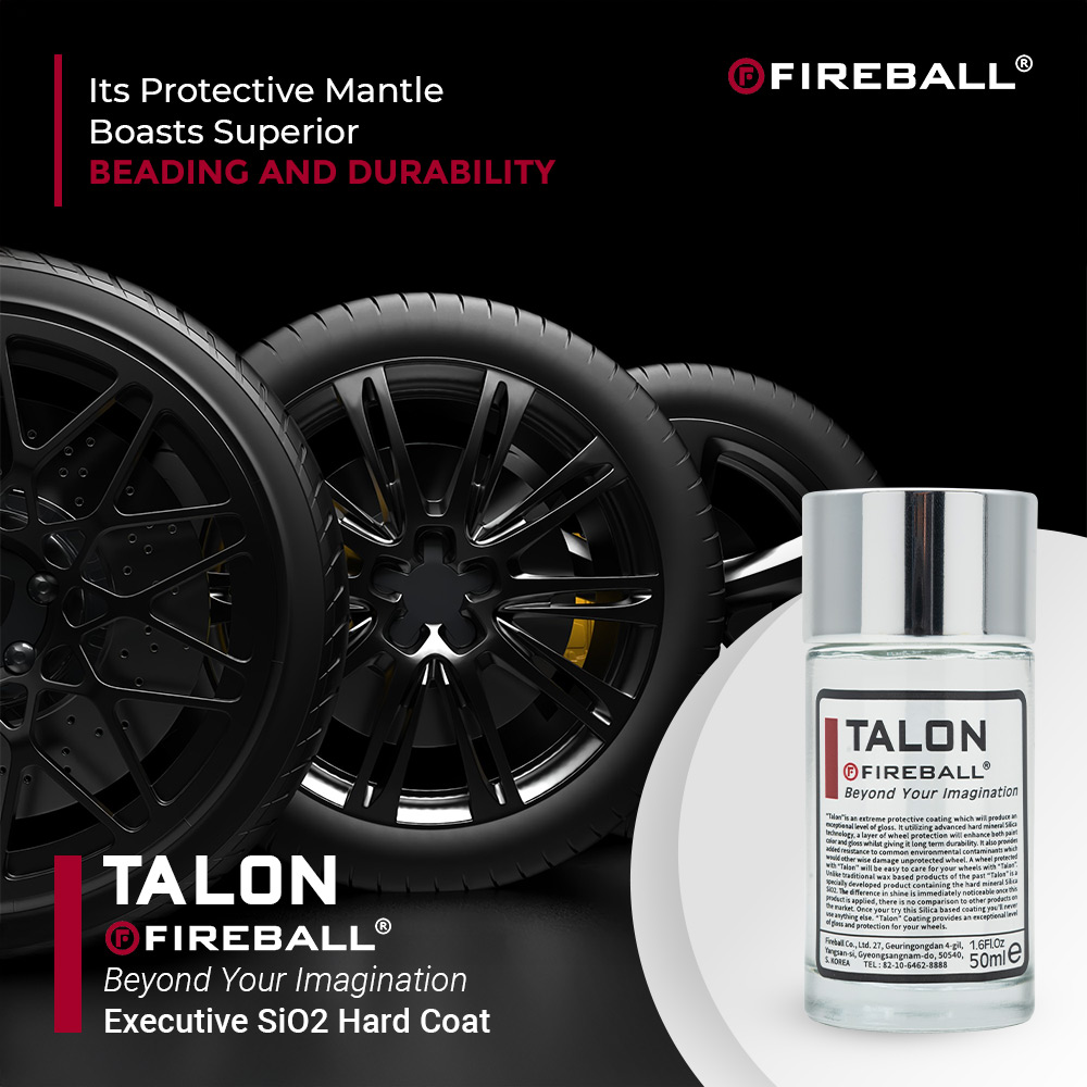 Fireball Talon Ceramic Wheel Coating 50ml-Extreme Heat & Brake Dust ...