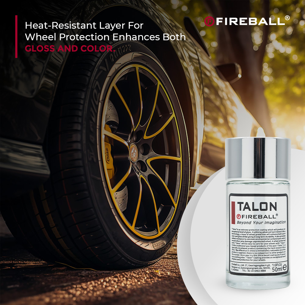 Fireball Talon Ceramic Wheel Coating 50ml-Extreme Heat & Brake Dust ...