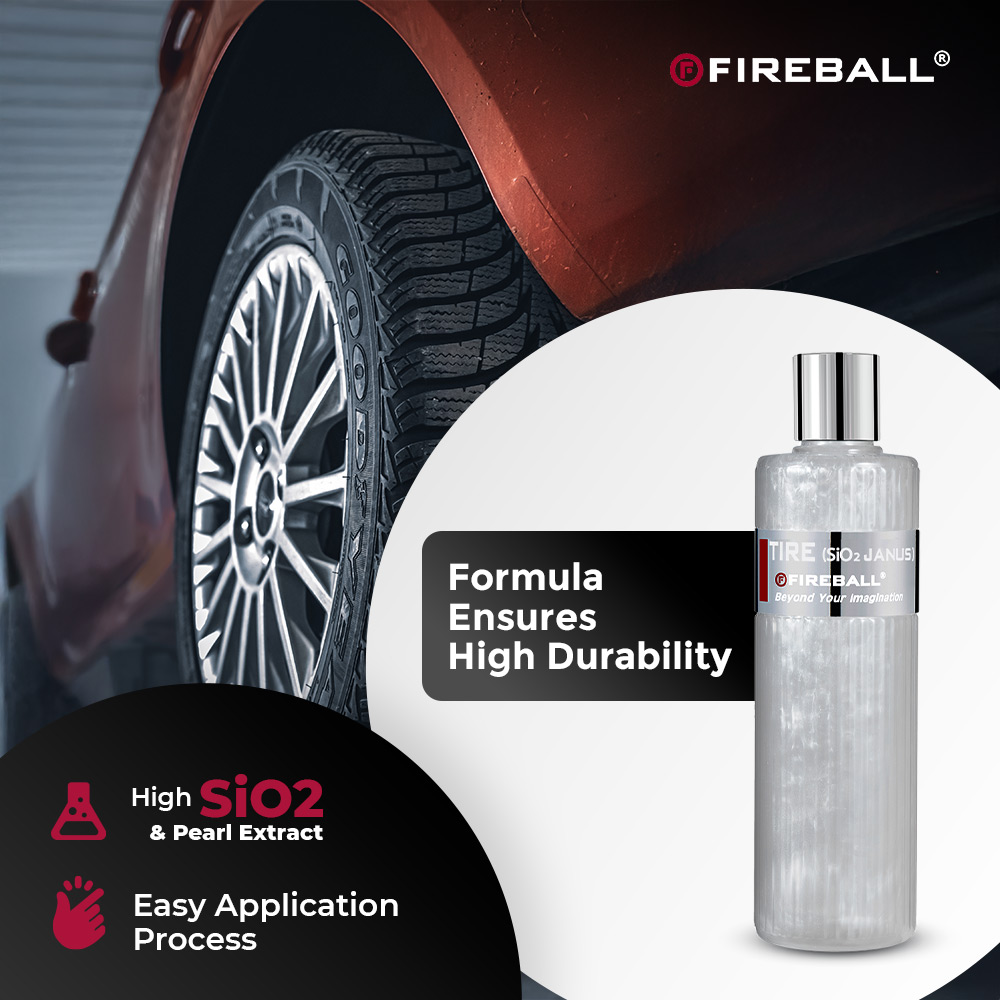 Fireball Tire Janus 500 ml (Pearl), Finish Tire Dressing with Long ...