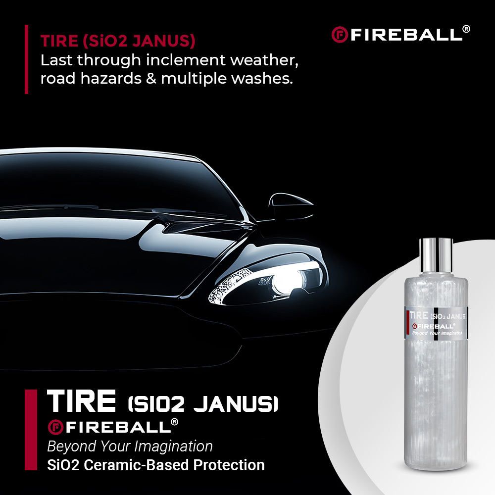 Fireball Tire Janus 500 ml (Pearl), Finish Tire Dressing with Long ...