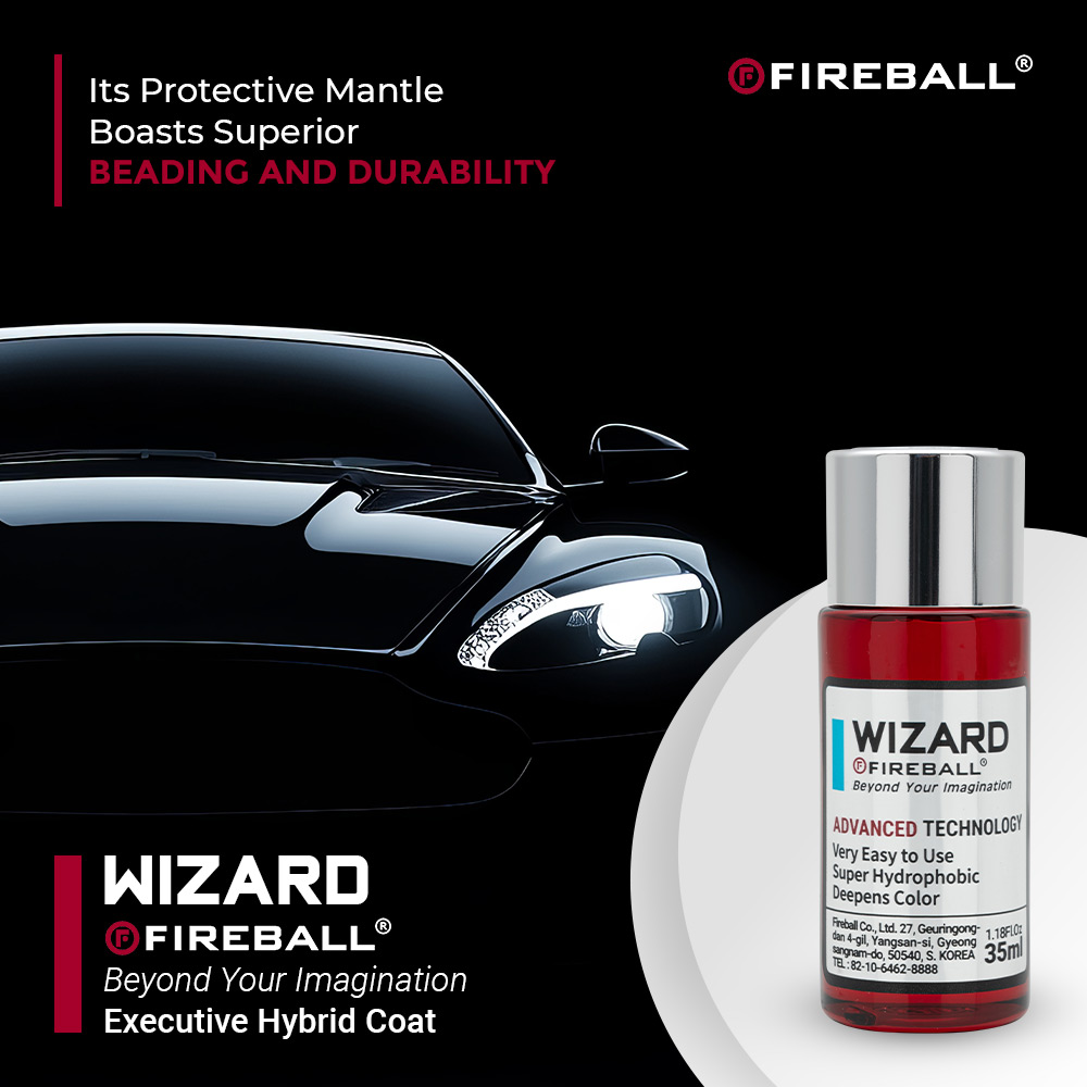 Fireball WIZARD Executive Hybrid Ceramic Coating (105ml) - Caronic