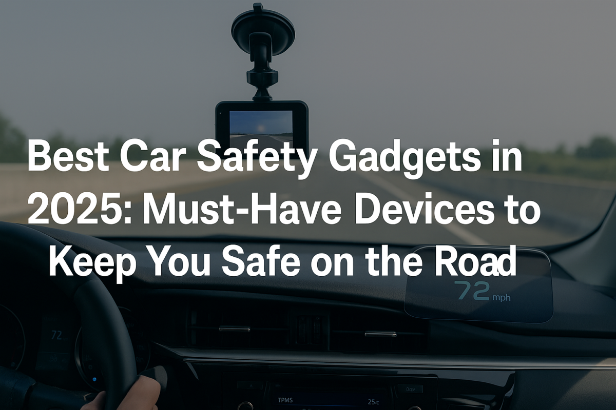 Best Car Safety Gadgets in 2025 - Must-Have Devices